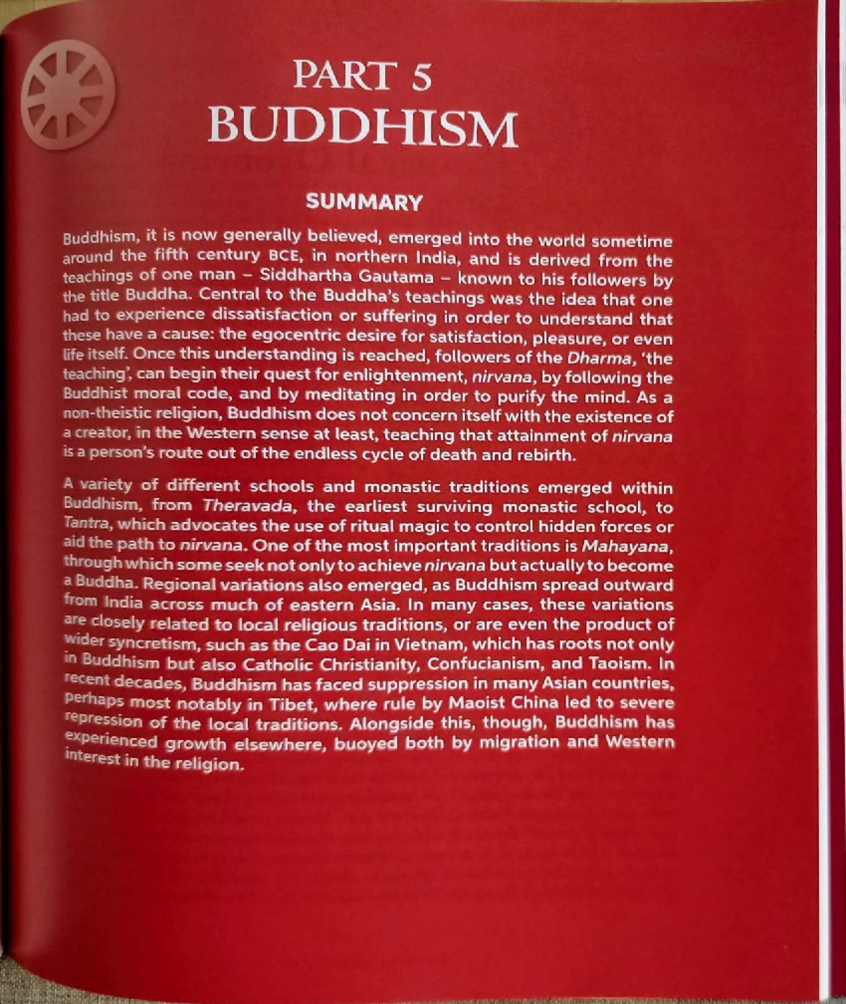 Final Exam Study Guide for Course 33C7FD21: Buddhism Overview - Studocu