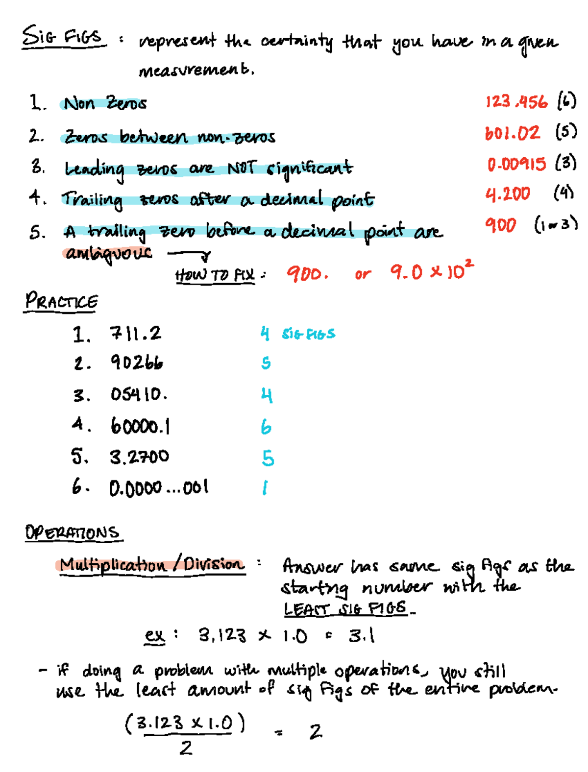 Discussion 1 - Jan 5 - Sig figs - SiGF represent the certainty that ...