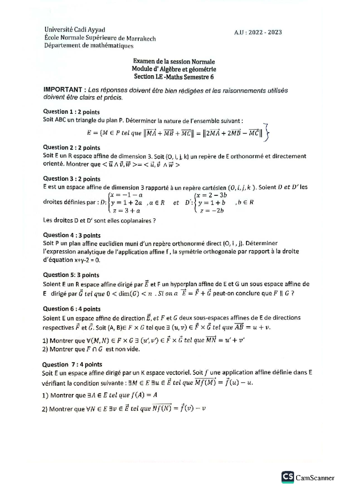 CamScanner Document - Studocu