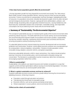 Env lab report 1 - North South University School of Health & Life Sciences Department of - Studocu