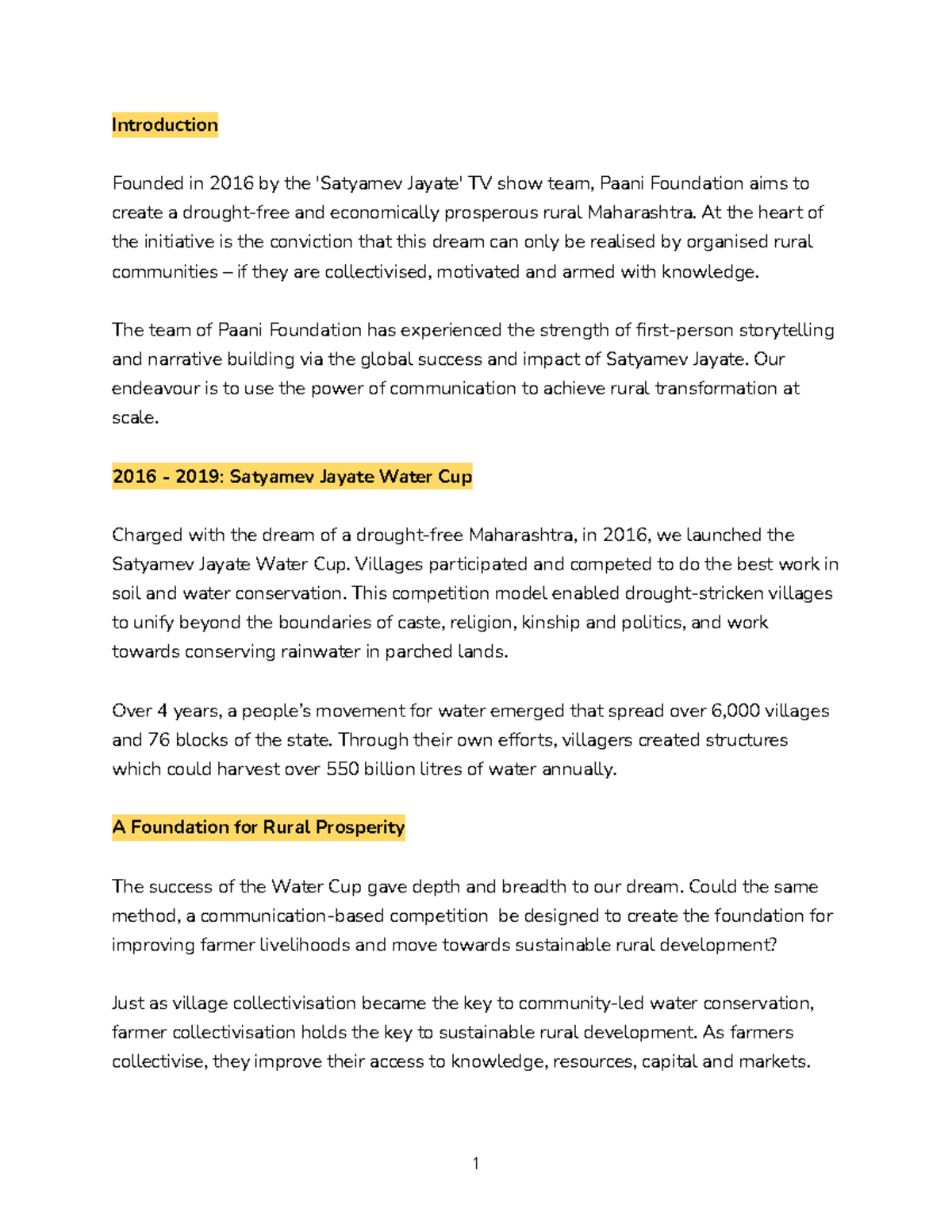 Paani Foundation Digital First Model: Transforming Rural Maharashtra ...