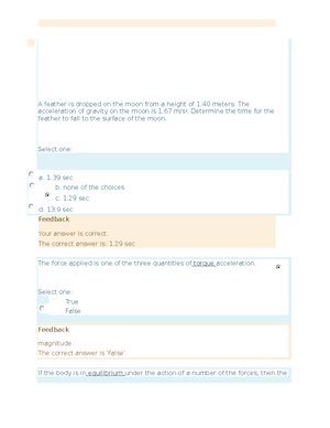 Basic CAL WEEK 13 15 Reviewer - Evaluate the function below from t = 1 ...