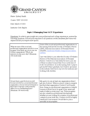 GCU Style Guide - Grand Canyon University GCU Style Guide for Lower ...