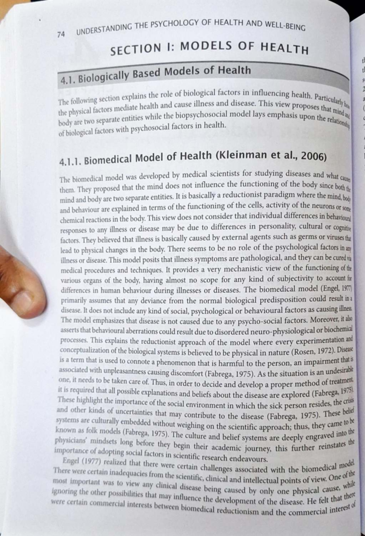 UNDERSTANDING HEALTH MODELS IN PSYCHOLOGY: A COMPREHENSIVE REVIEW - Studocu