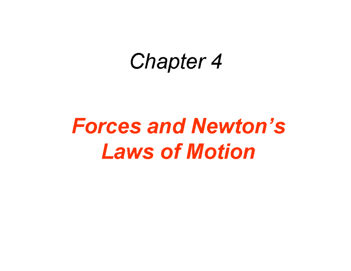 Static & Kinetic Friction: An Overview - Chapter 4 (Physics 101) - Studocu