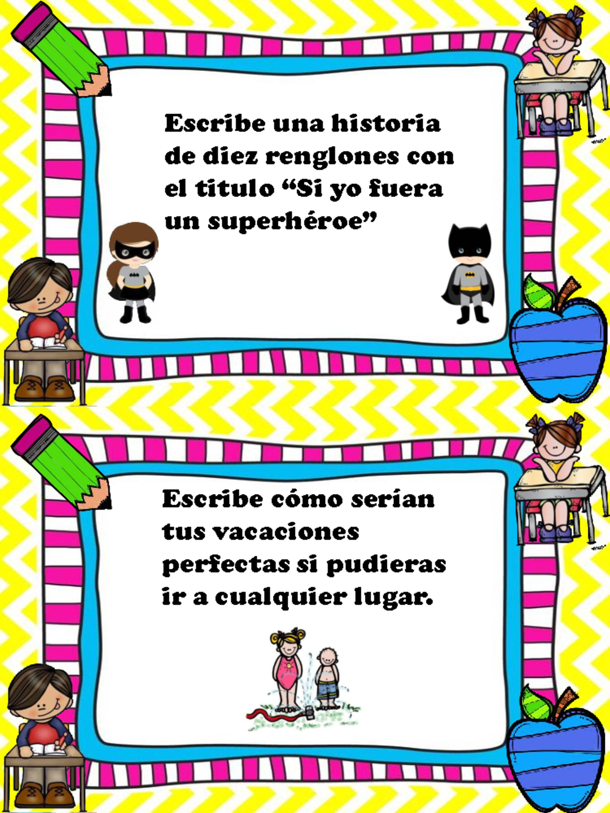 Actividades Creativas para Tercer Grado: CAJA PARA Genios - Studocu