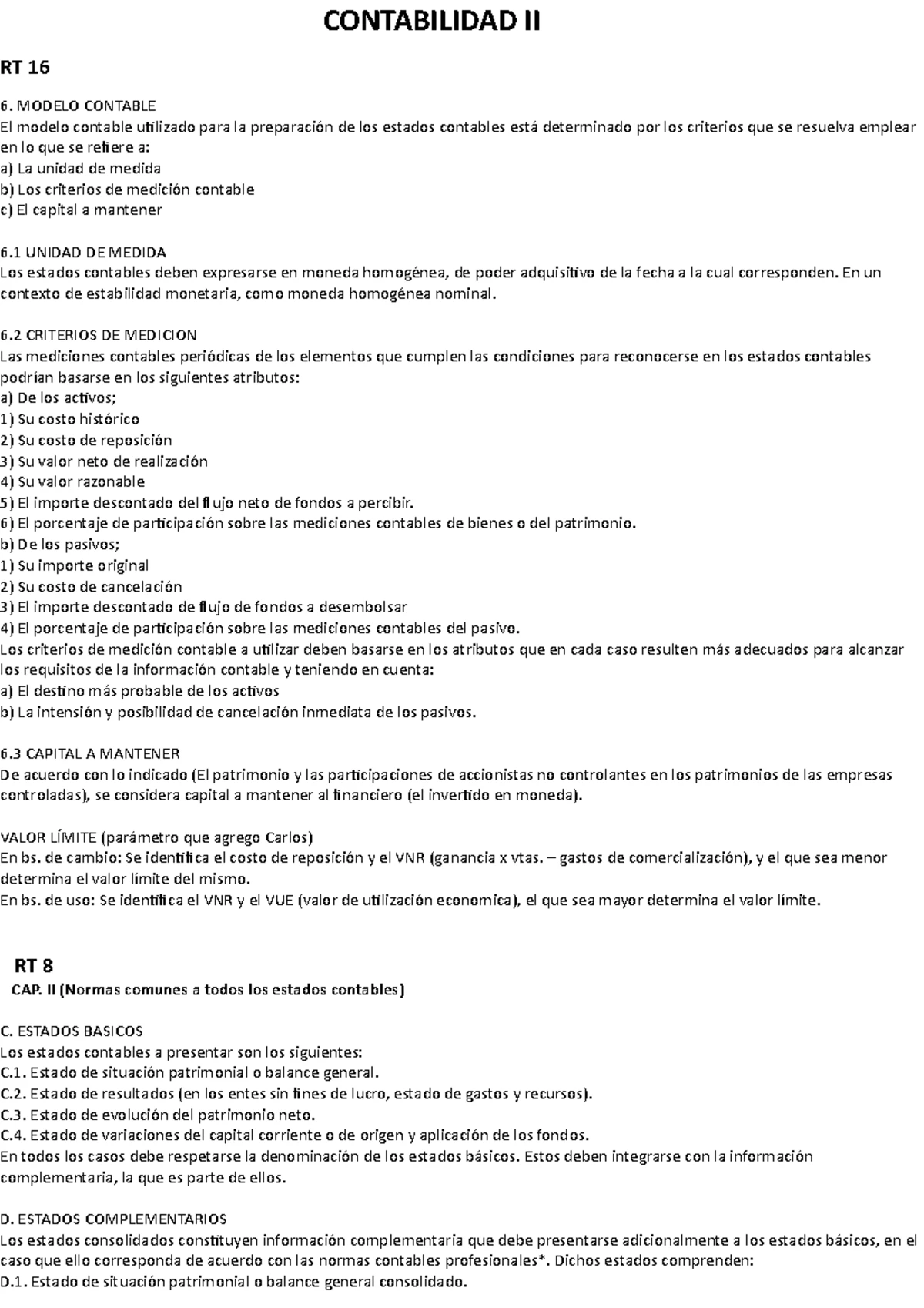RT 9 - Contabilidad - Resolución Técnica n°9 Completa - RESOLUCIÓN TÉCNICA Nº 9 1 NORMAS - Studocu