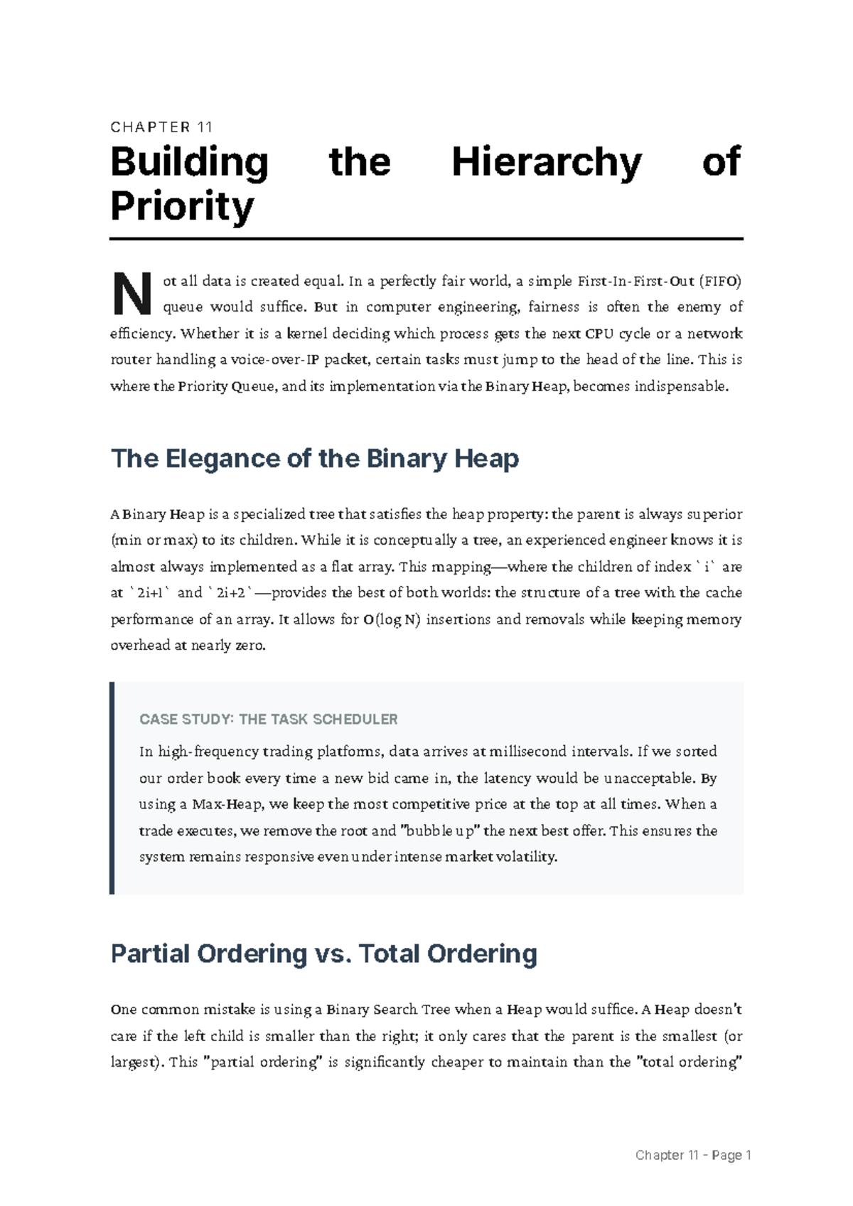 CHAPTER 11: Priority Queues & Binary Heaps in Computer Engineering - Studocu