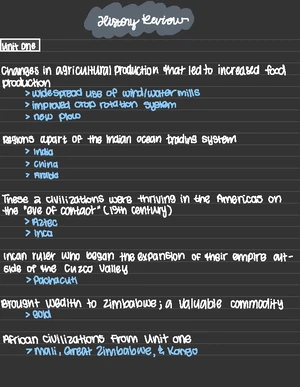 Final Exam Answers Key - HIST 1112 WORLD HISTORY II THE PROCESS AND ...