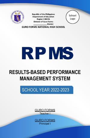 rubrics performance task - RUBRIKS SA PANGKATANG GAWAIN Mga Batayan 5 3 ...