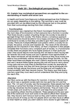 UNIT14 (P5,P6,P7,M4) - unit 14 - Unit 14: Physiological Disorders and ...