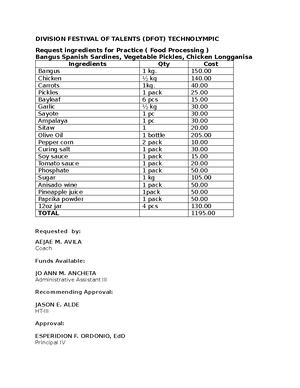 Explanation letter dtr - March 18, 2024 Dear Ma’am/Sir, I hope this ...