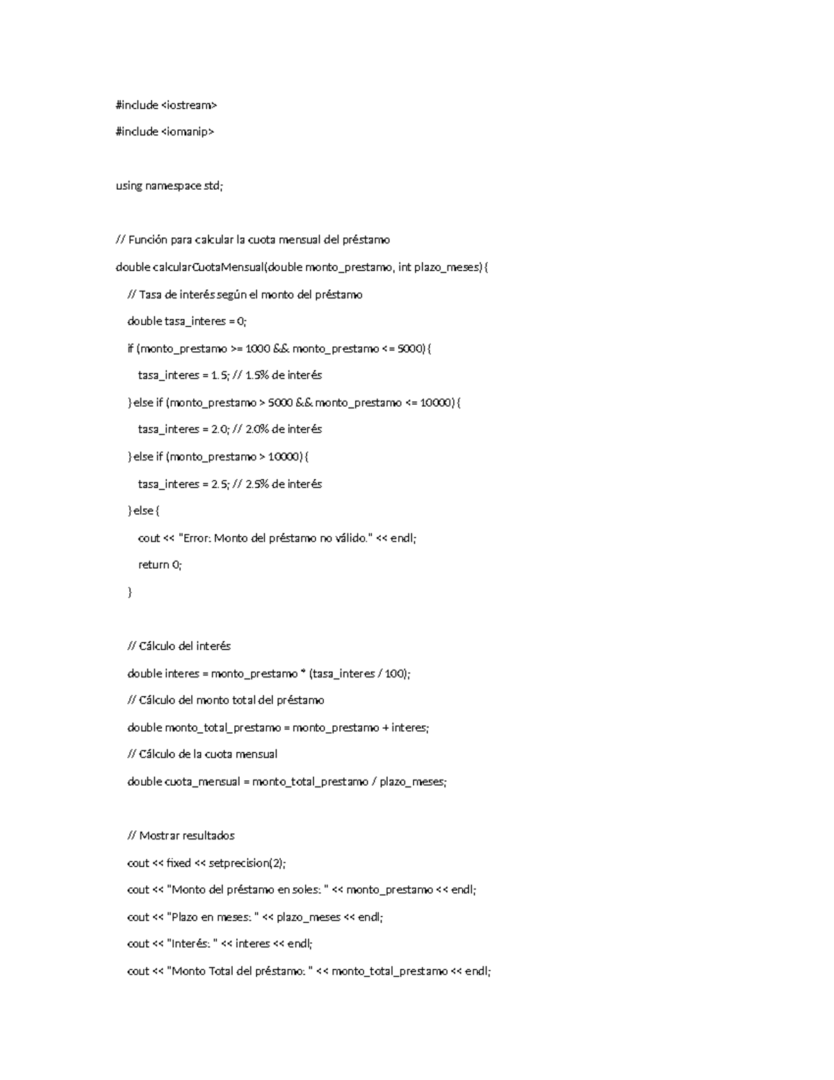 Examen c1 fundamentos de programacion - #include #include using - Studocu