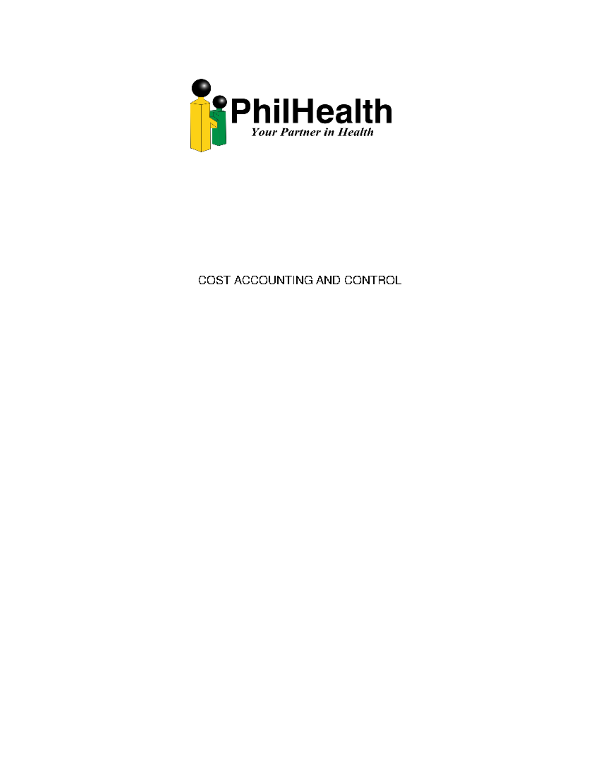 PhilHealth Cost Accounting & Membership Notes (Part 1) - Studocu