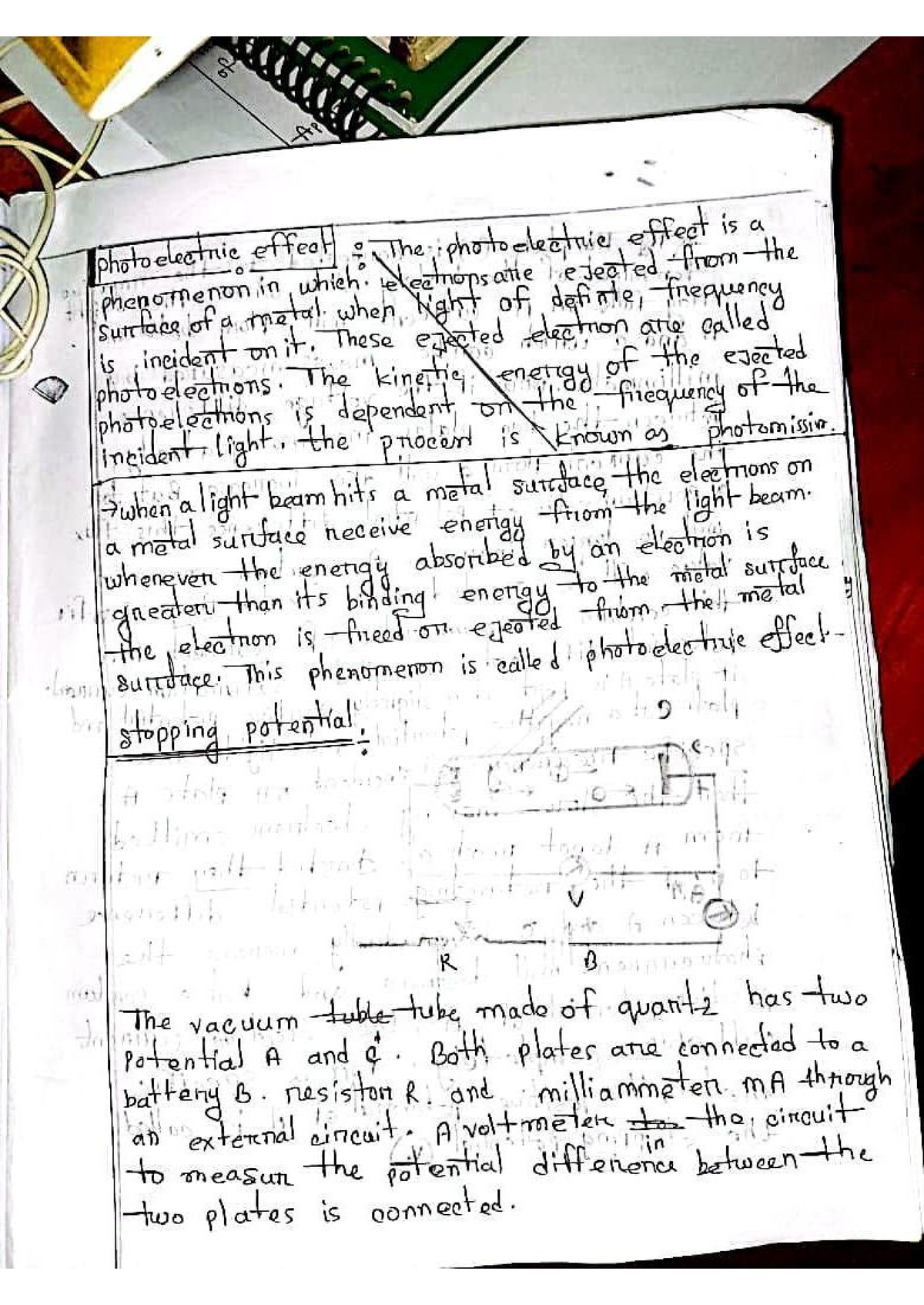 Photoelectric Effect and Blackbody Radiation: CT1 Overview - Studocu