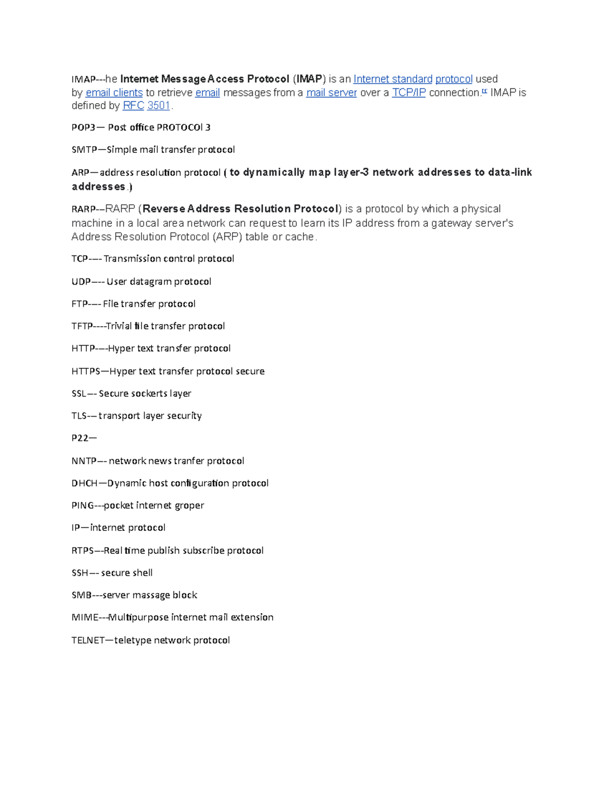 Protocols Overview - Key Network Communication Protocols Explained ...