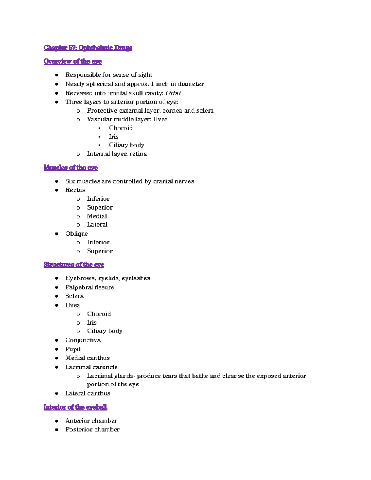 Chapter 57: Comprehensive Overview of Ophthalmic Drugs and Their ...