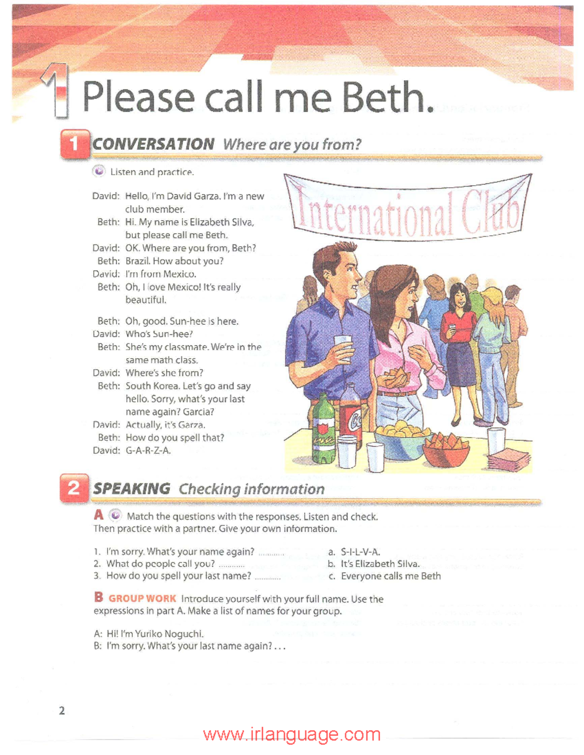 Interchange 4th Ed Level 1 Student Book Overview (PDFDrive.com) - Studocu