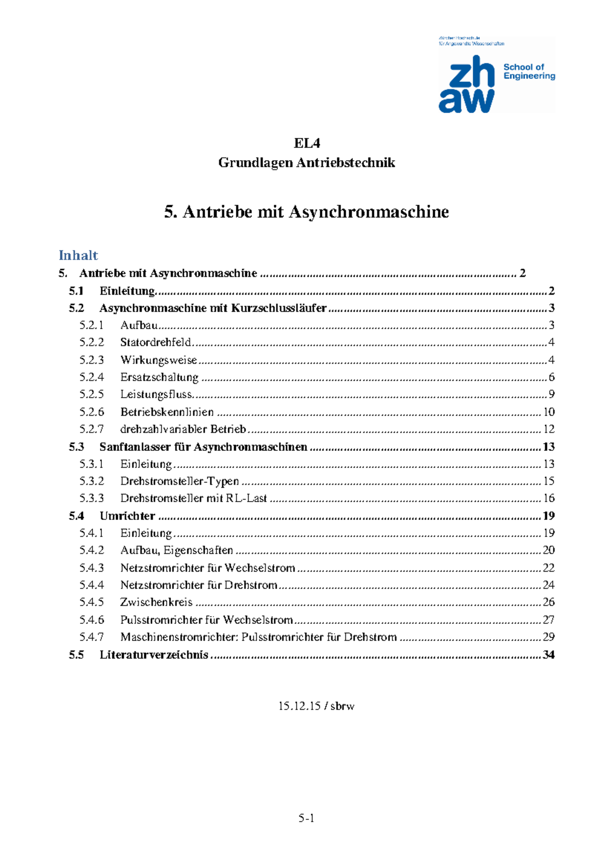 5 GAT 2017 ASM - Antriebe mit Asynchronmaschine Grundlagen und ...