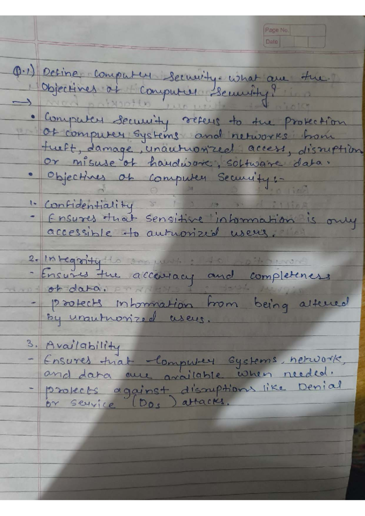 INS Assignment - Computer Security Concepts and Encryption Techniques ...