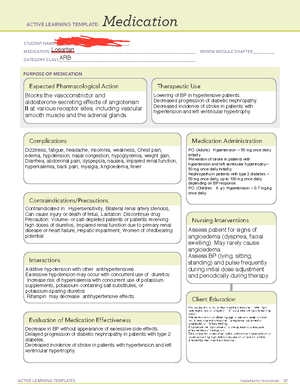 Montelukast - Ati med temp - ACTIVE LEARNING TEMPLATES Medication ...