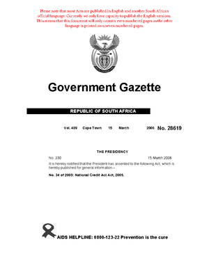 President of RSA v SARFU - CONSTITUTIONAL COURT OF SOUTH AFRICA Case ...