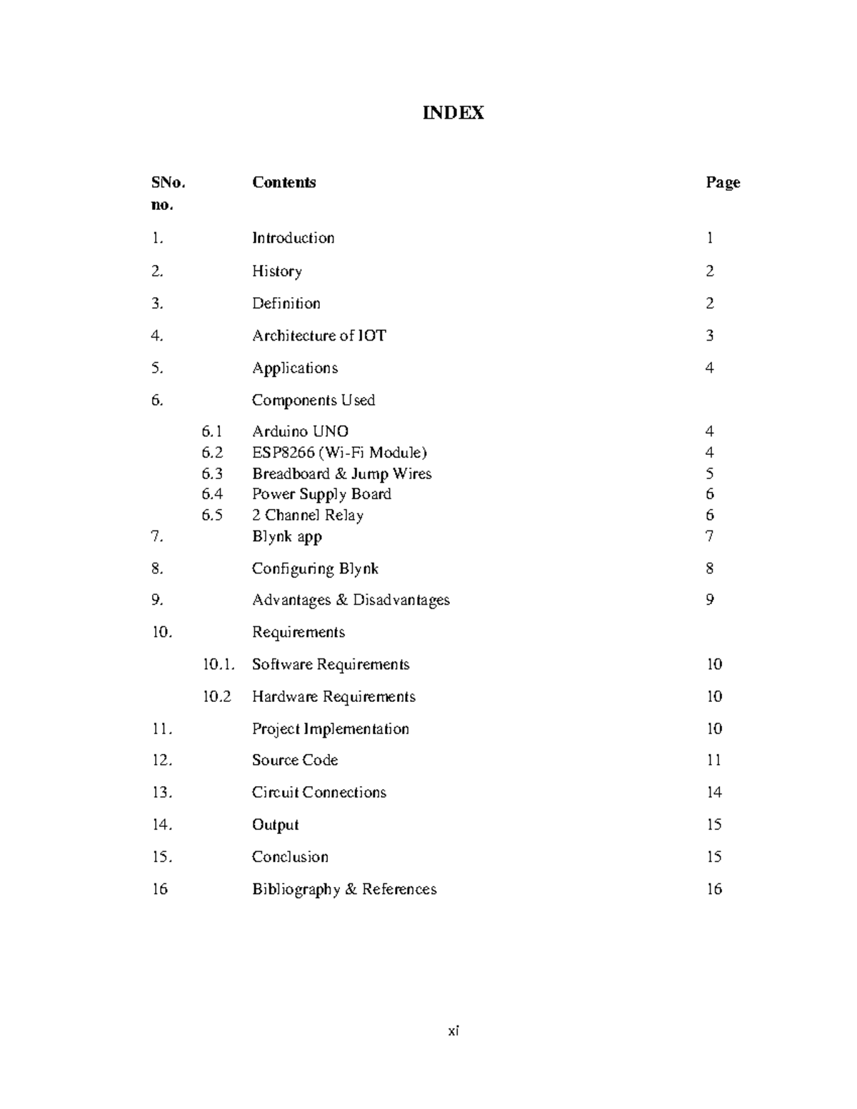 IOT 301: Internship Report on Internet of Things Technologies - Studocu