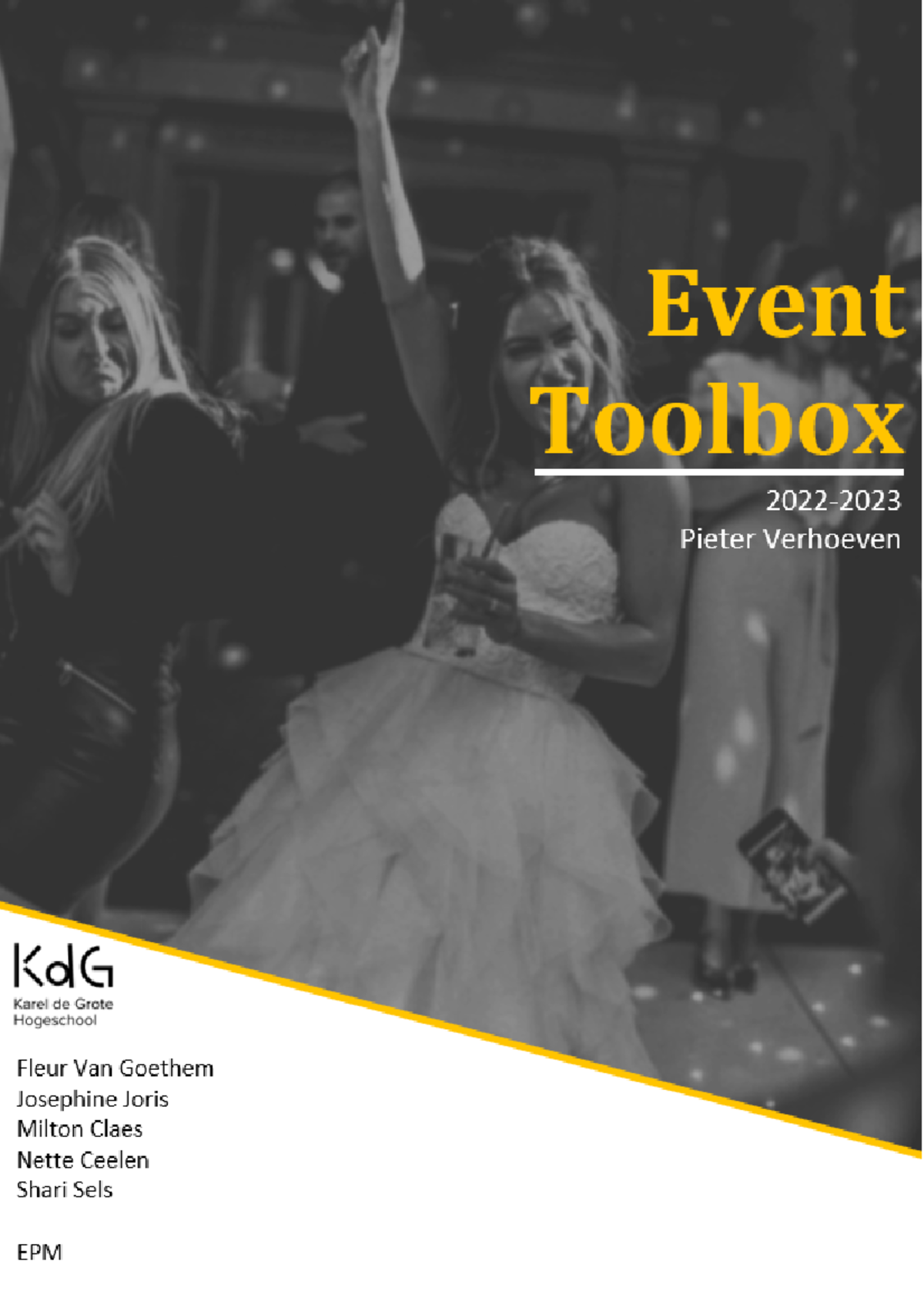 Portfolio Event Toolbox - 10 Boodschap - Studocu
