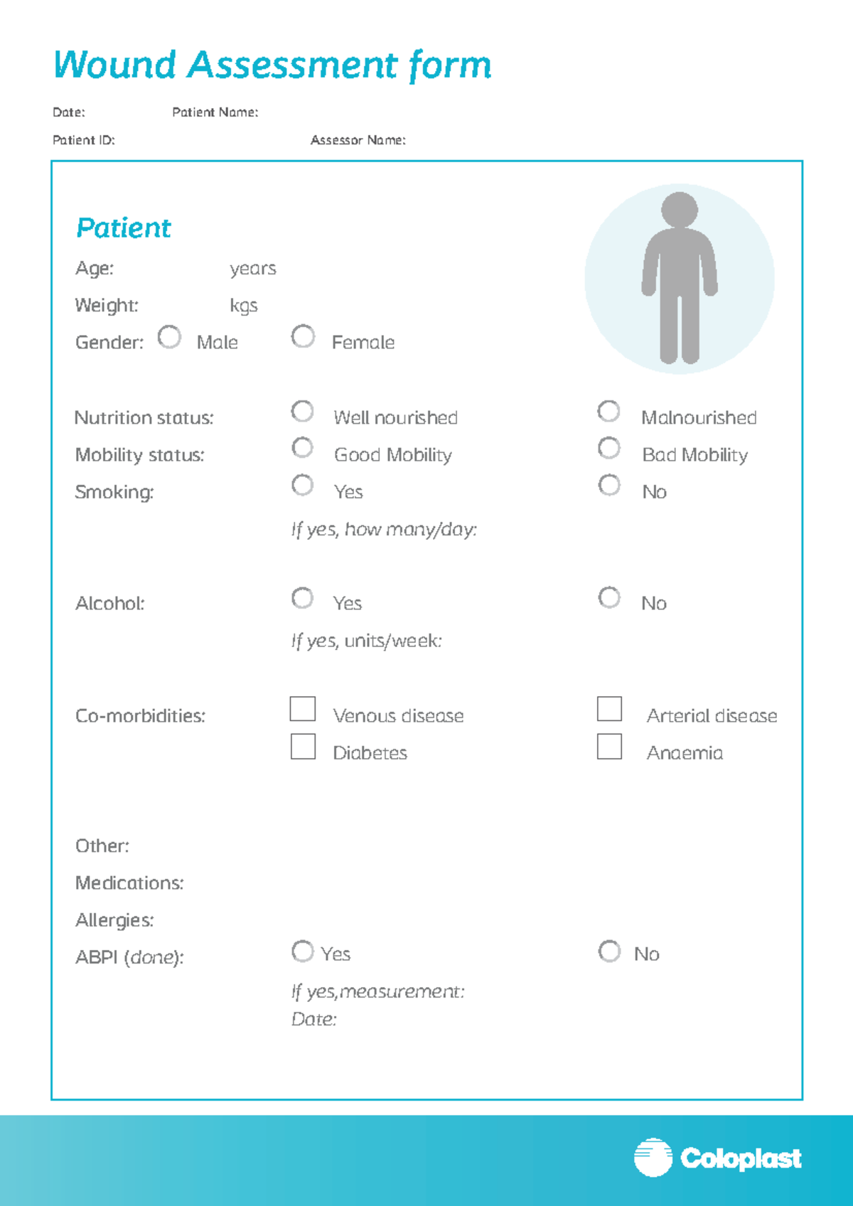 Wound Assessment Form: Patient Evaluation & Management Plan - Studocu