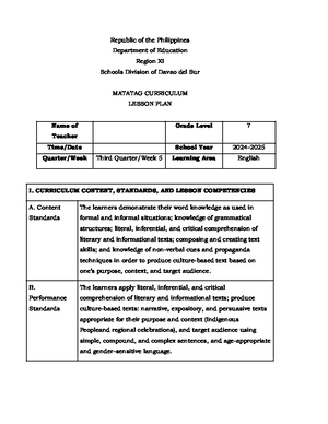 Motivation Activity - Lesson Plan - Motivation Activity Instructions: 1 ...