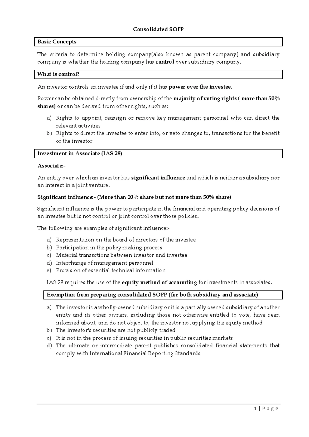 Financial reporting cheat sheet - FINANCIAL REPORTING Cheat Sheet FR ...