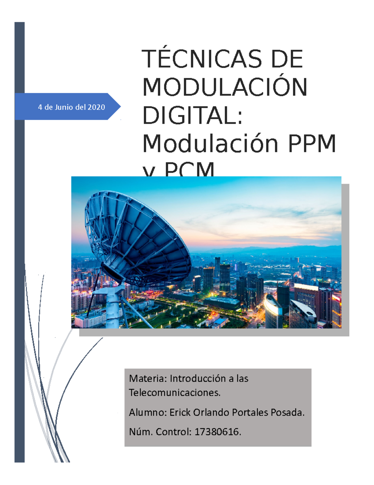 Modulación PPM y PCM en Comunicación - Introducción a ...