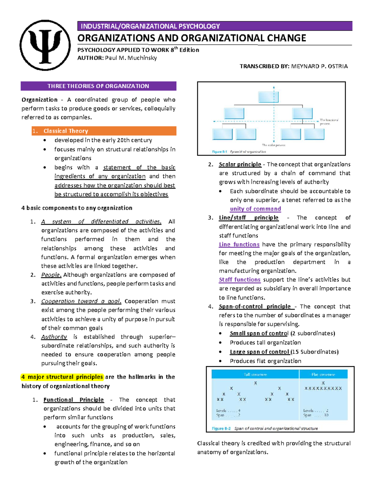 IO-TOS-A - Understanding Organizational Theories and Change in ...