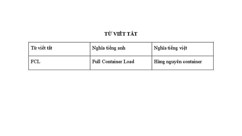 Quy Trình Giao Container Hàng Nguyên (FCL) - CR 01 - Studocu