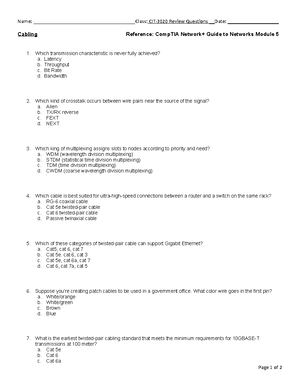 Module 12 Review Questions - Name ...