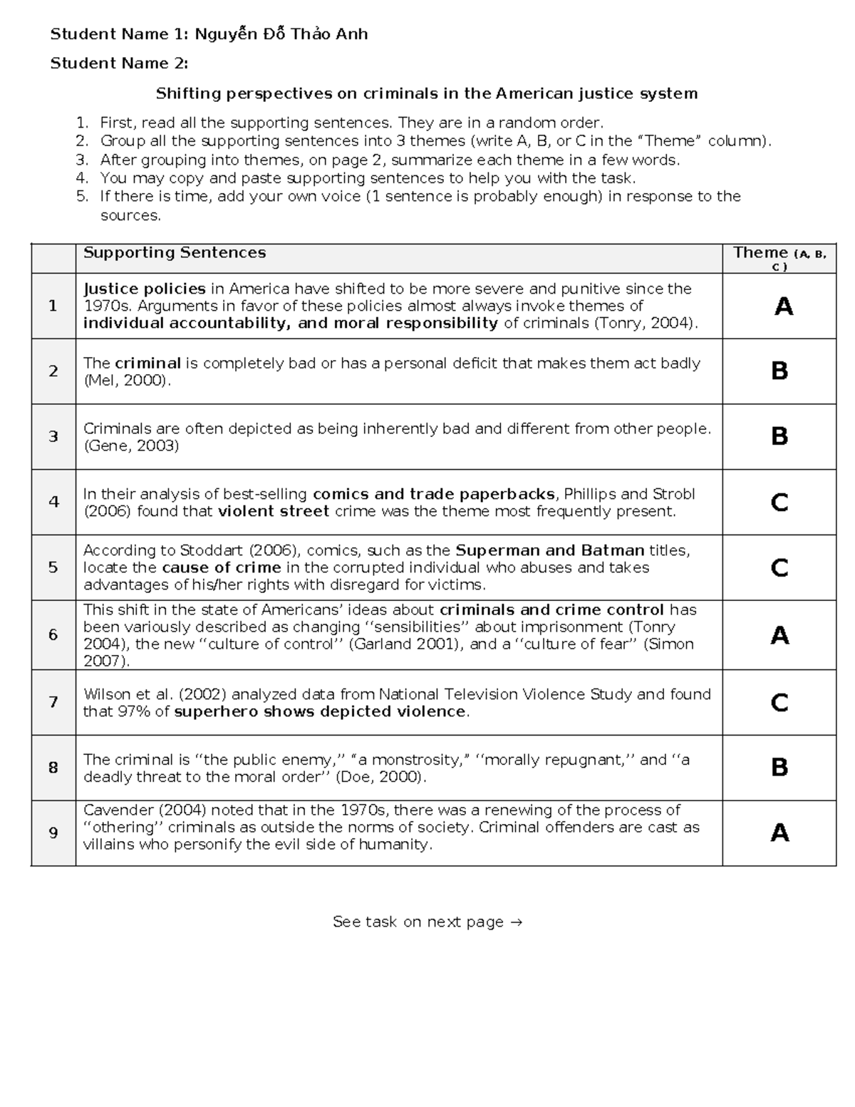 Lit Review Activity - American Justice System (ENG 101) - Studocu