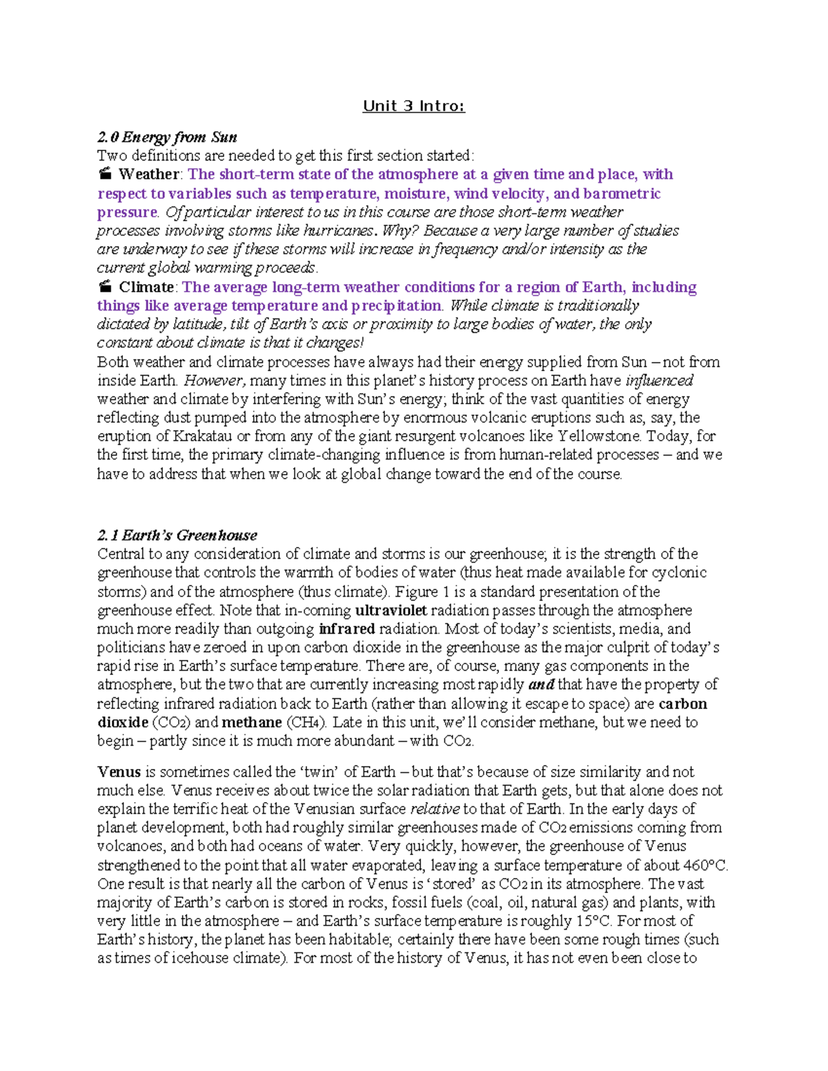 Earthsci Notes: Understanding Climate, Weather, and Energy Dynamics ...