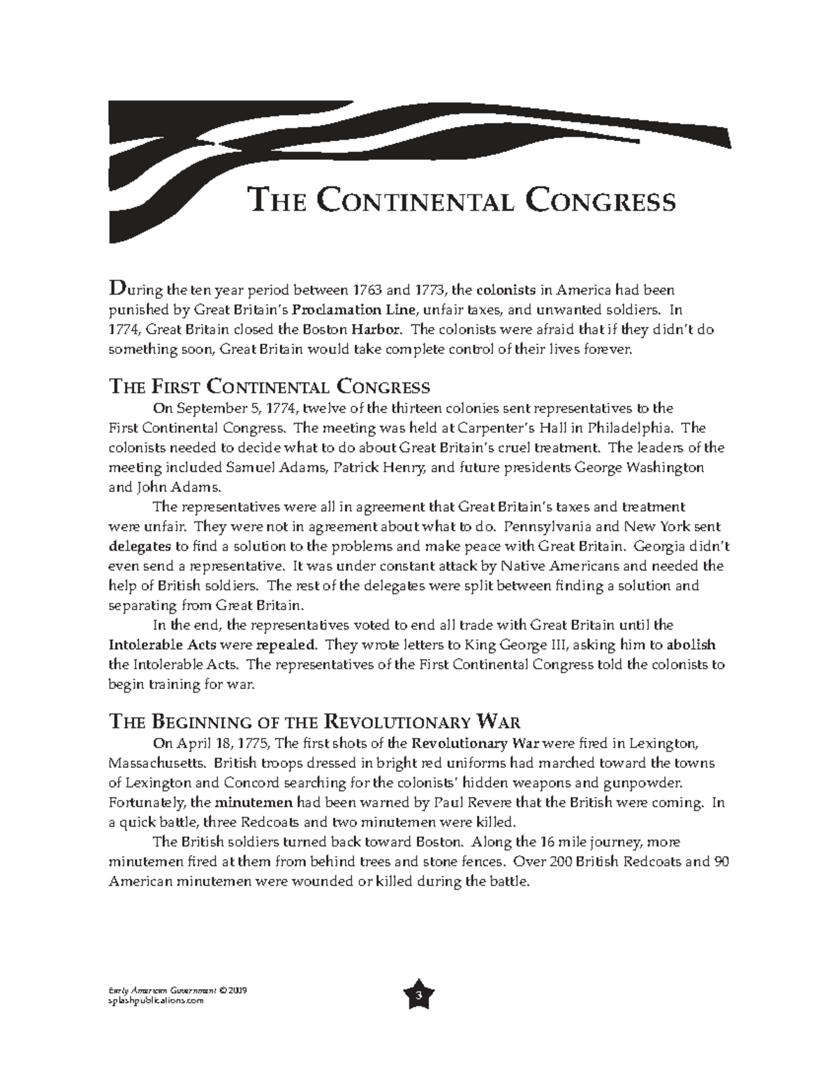 Continental Congress: Key Events and Impacts (HIST 101) - Studocu