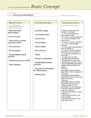 DKA system disorder Template - ACTIVE LEARNING TEMPLATES THERAPEUTIC ...