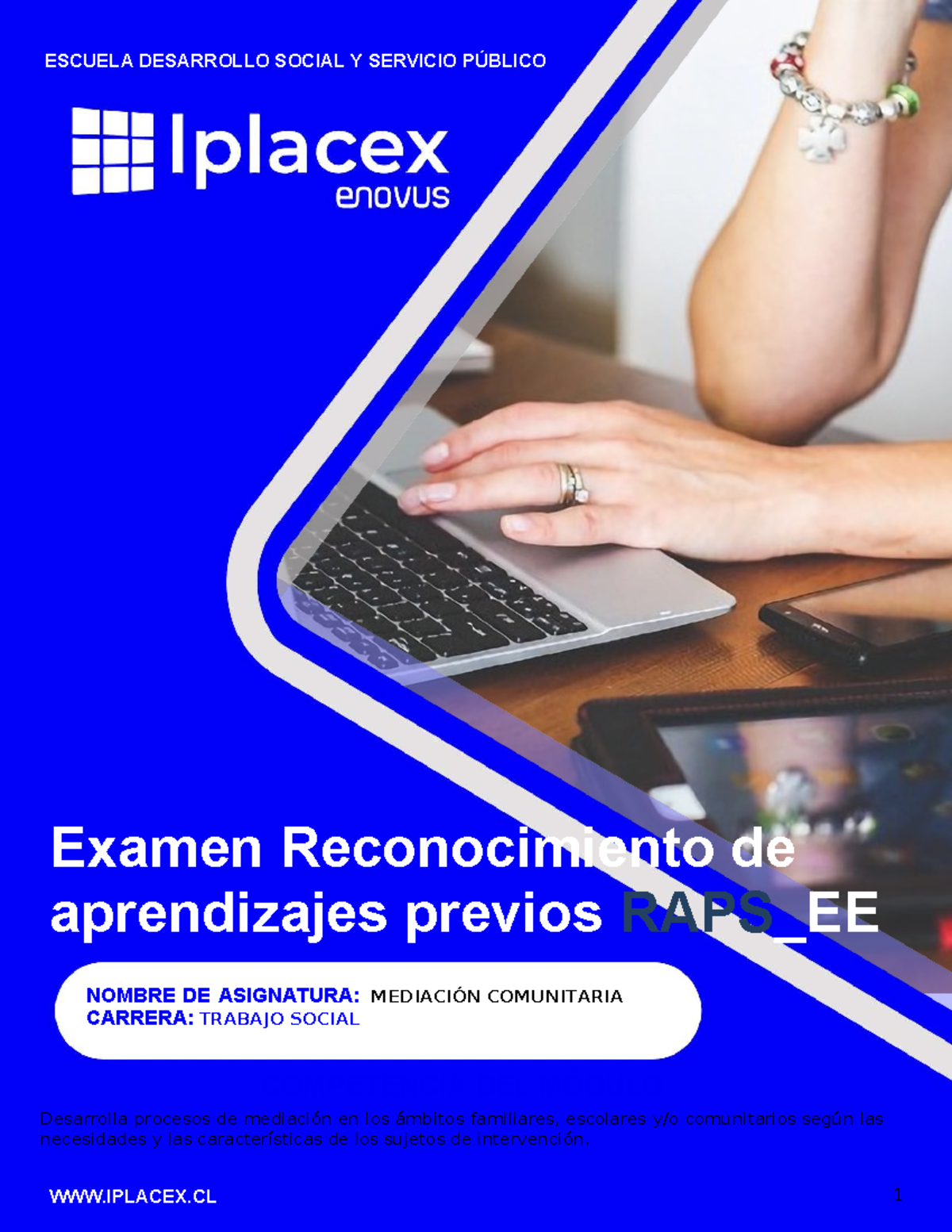 RAP Mediación Comunitaria: Examen Final sobre Resolución de Conflictos - Studocu