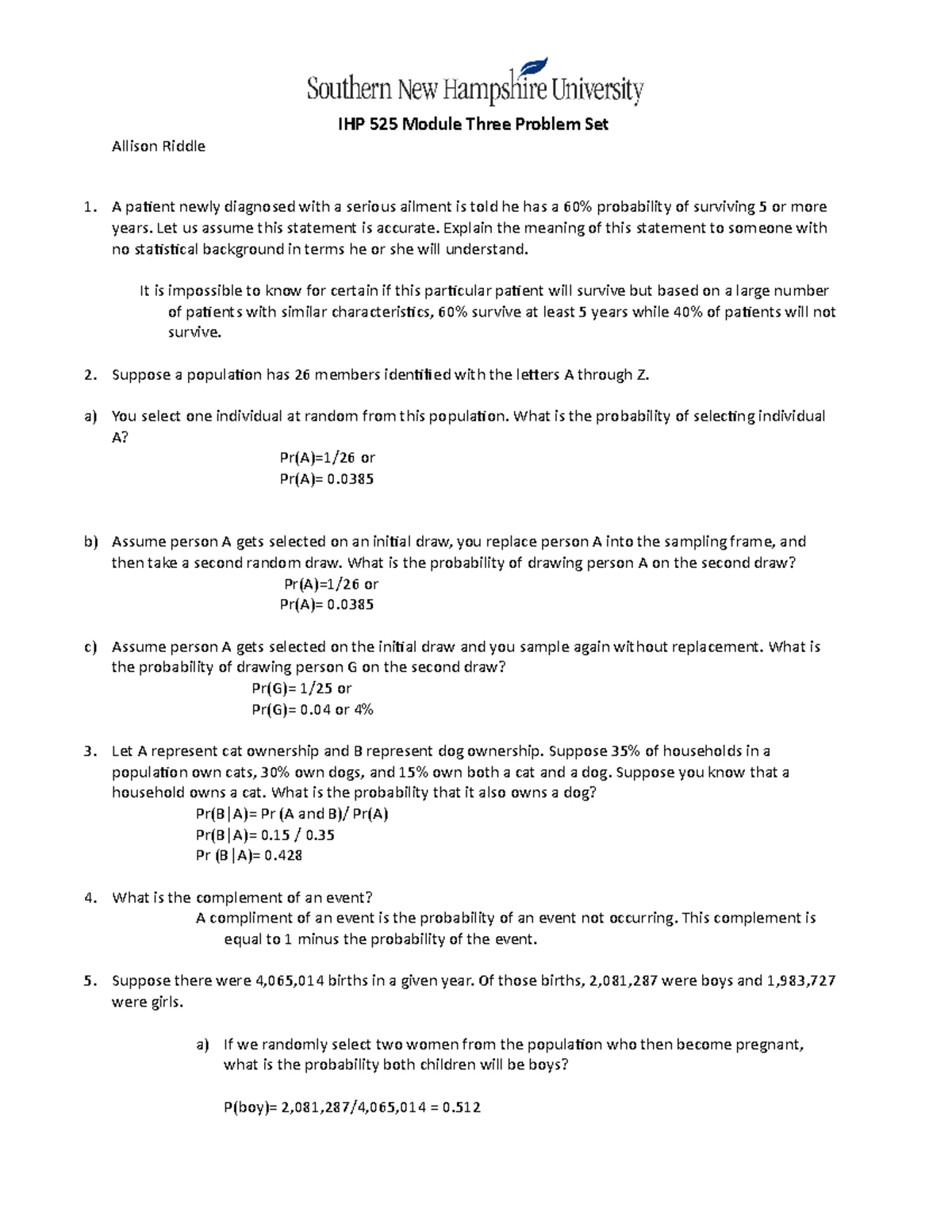 IHP 670 Outcome Measure Table - Allison Riddle IHP 670 Outcome Measure ...