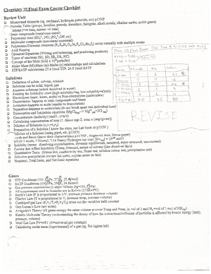 Chemistry - Grade: 10 - High School - Canada - Studocu