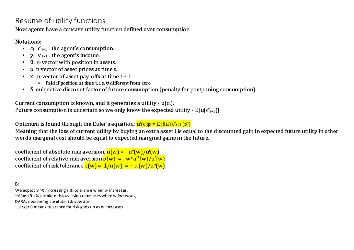 Utility Functions Overview in Economics: Key Concepts and Insights ...