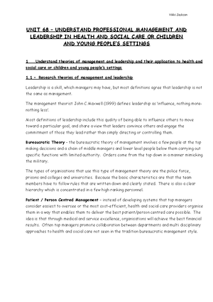 [Solved] Analyse a range of support an individual may need to maintain ...