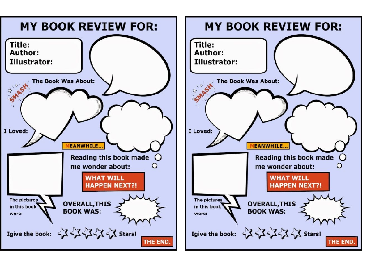 Book review worksheet - HELP - Humanities and Social Sciences - MY BOOK ...