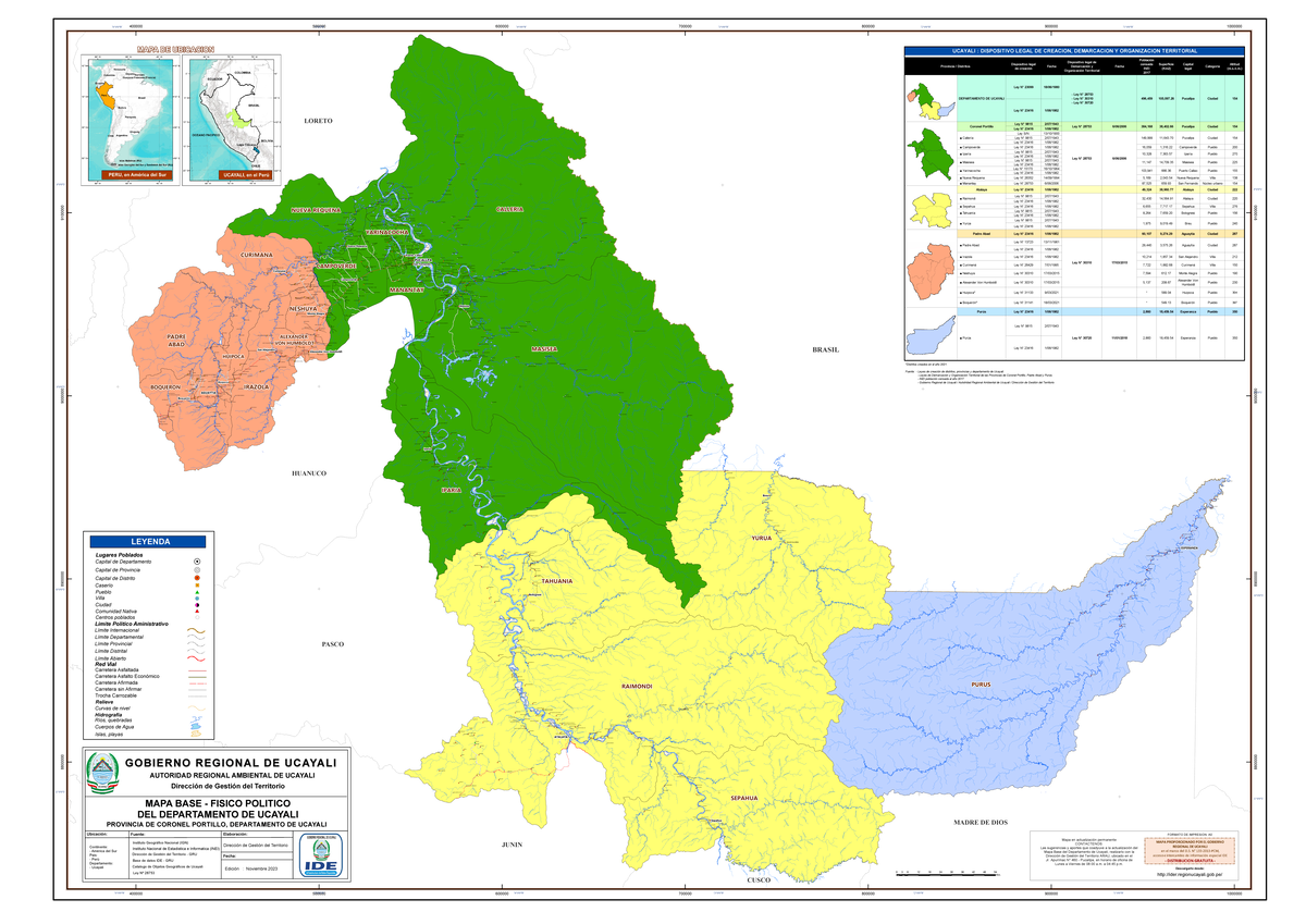 Departamento Ucayali - mapa - XY XY XY XY XY XY XY XY XY XY XY XY XY XY ...