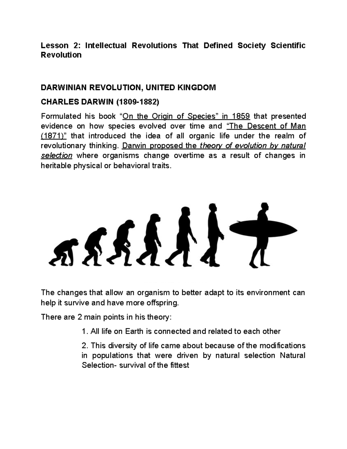 Darwinian Revolution: Understanding Evolution and Natural Selection ...