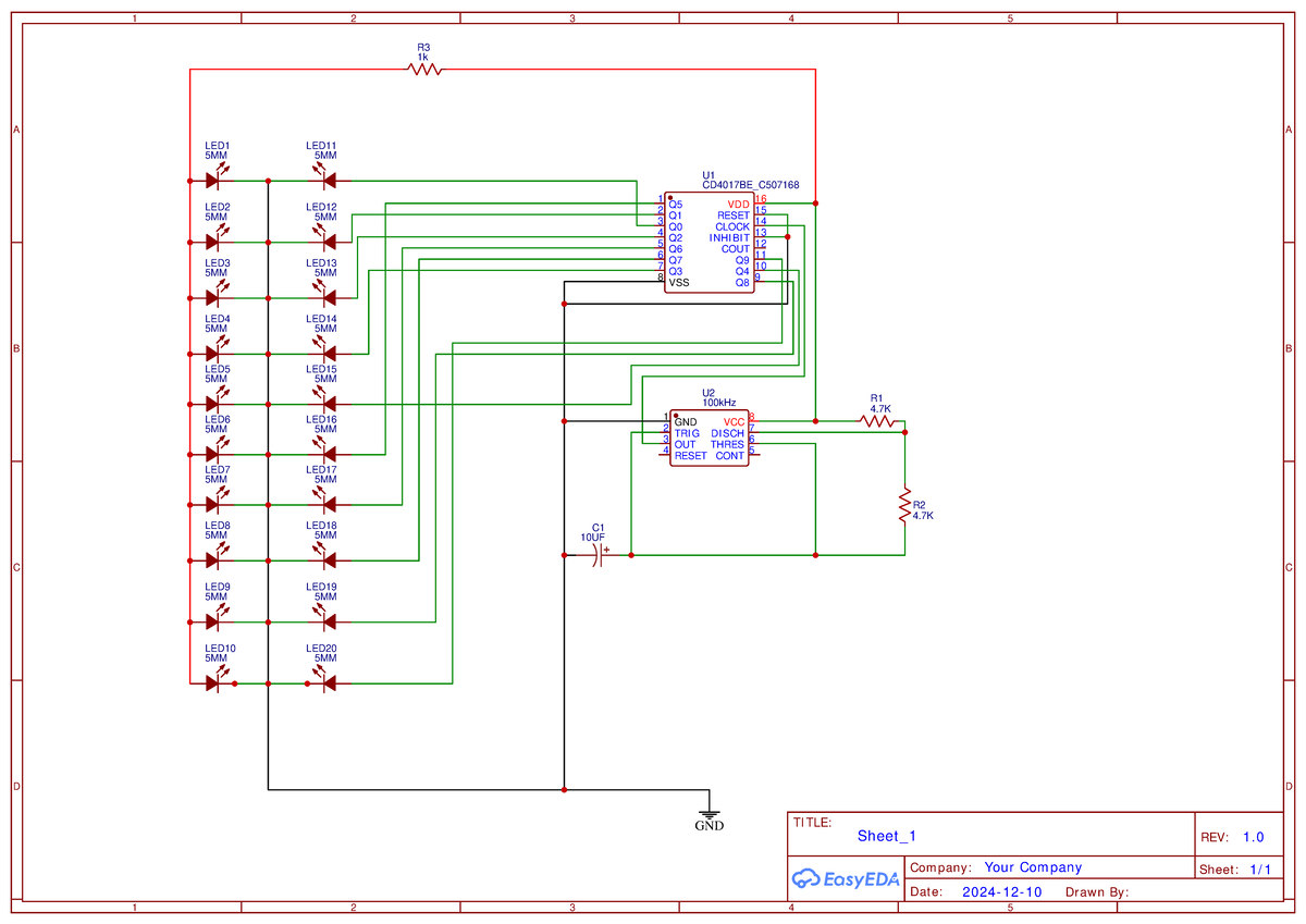 Schematic run - none - A A B B C C D D 1 1 2 2 3 3 4 4 5 5 TITLE: Sheet_1 REV: 1. Date: 2024-12 ...