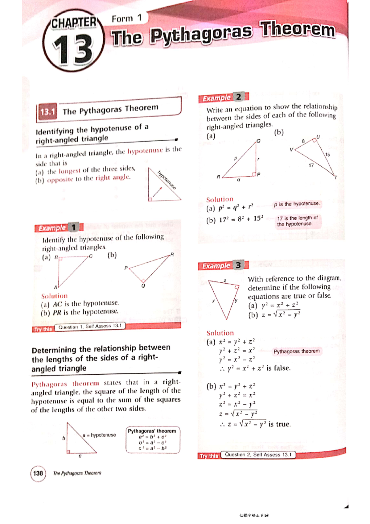 Pythagoras Theorem Explained: Concepts & Applications - Studocu