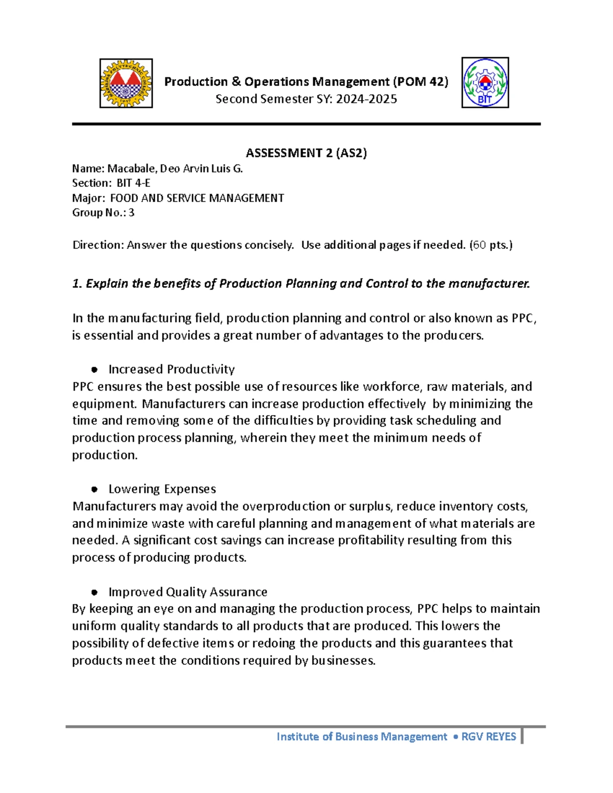INFO Sheet 6: Understanding Yield Analysis in Culinary Production - Studocu